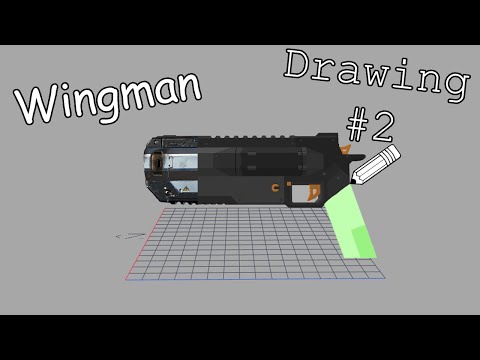 Drawing the Wingman - YouTube