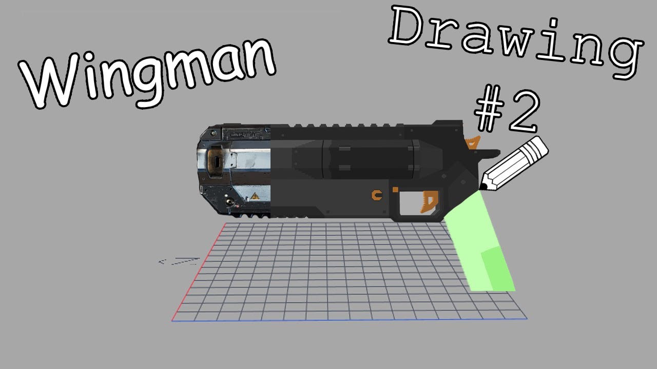 Drawing the Wingman - YouTube