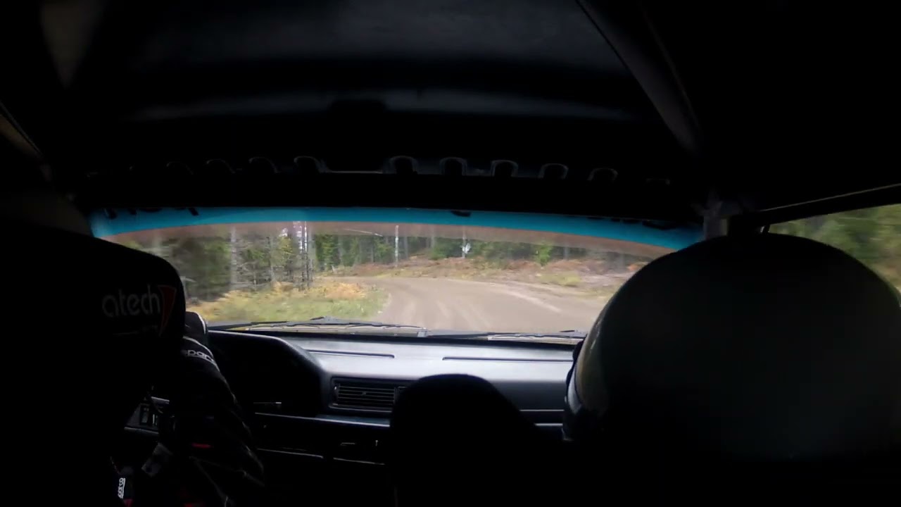 Rally Småland 2022 SS7 Incar Jim Andersson - YouTube