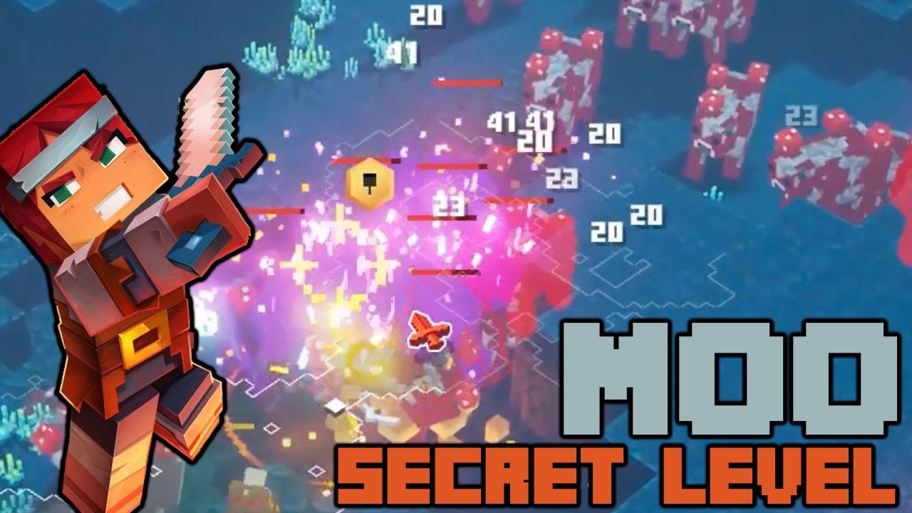 MOO? Secret Level! How to Unlock AND Complete! - Minecraft Dungeons ...
