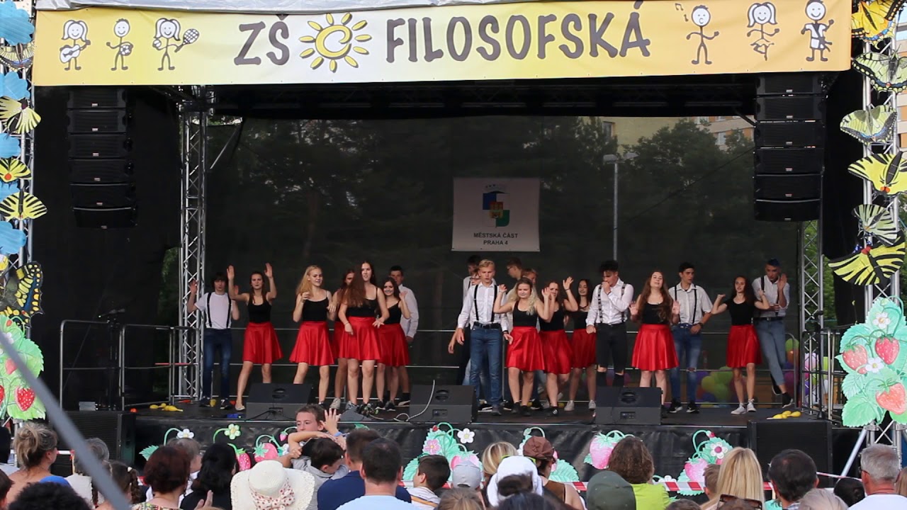 33. Výkvět školy - 9.D, Brázdová - Zahradní slavnost 2018 - YouTube