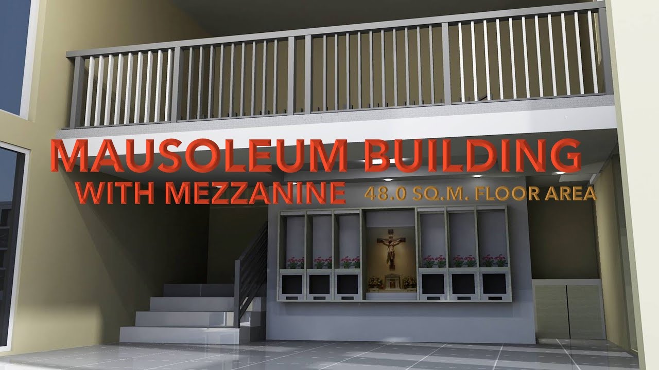 Mausoleum Building - Modern Design with Mezzanine - YouTube