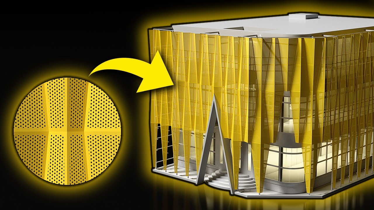Perforated Facade Trick - REVEALED - YouTube