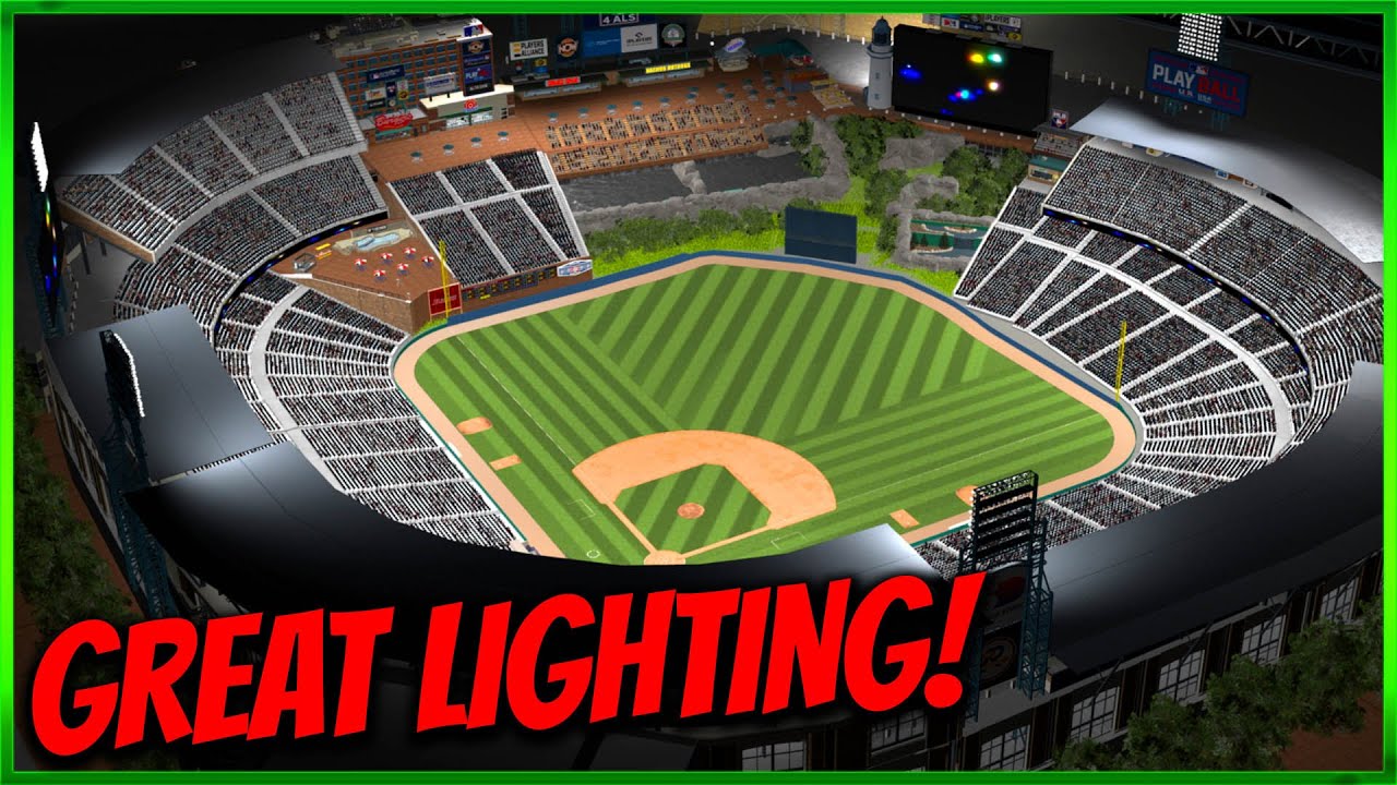 This Lighting Is FANTASTIC! Stadium Spotlight: MLB The Show 22 - YouTube