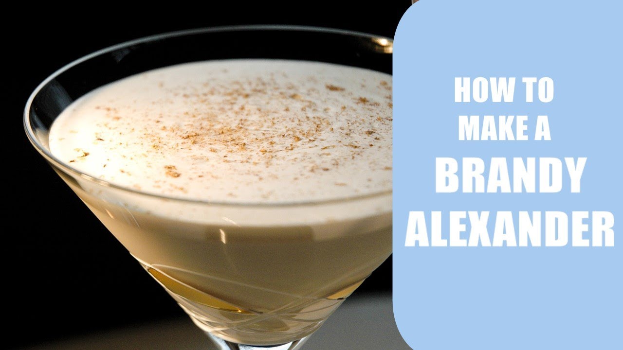 Brandy Alexander | Cocktail | Bartending - YouTube
