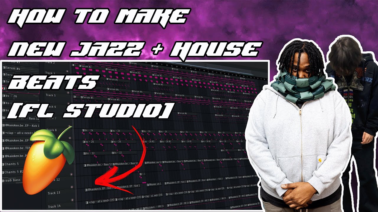 HOW TO MAKE amir.pr0d + new jazz + house beats [FL Studio Tutorial ...