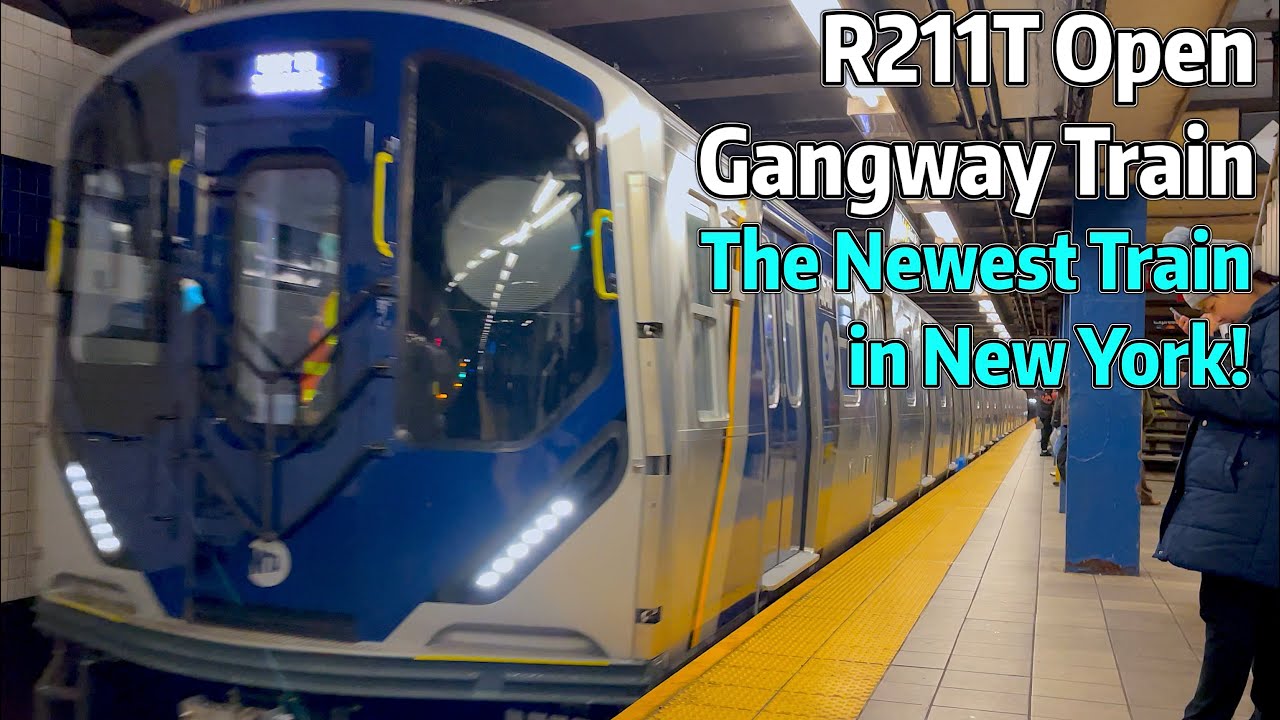 ⁴ᴷ⁶⁰ New Prototype R211T Open Gangway Train Testing for the First Time ...
