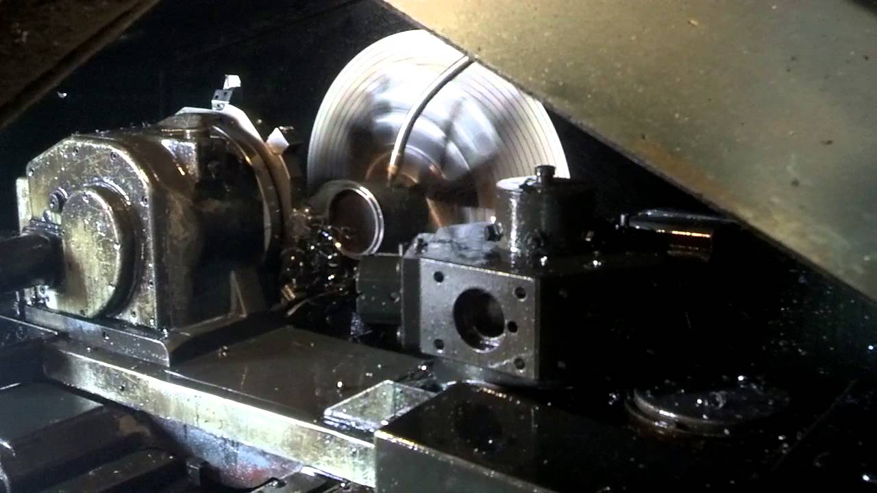 4 1/2 buttress (acme) threading - YouTube