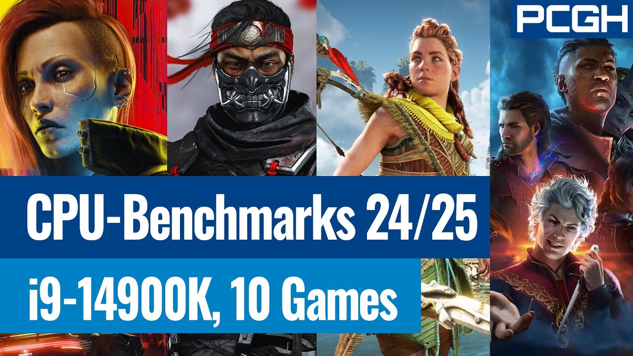 CPU Benchmarks 2024/25 | CPU Performance Test | Core i9-14900K | PCGH ...