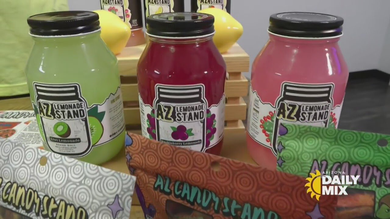 AZ Lemonade Stand has new summer flavor - YouTube