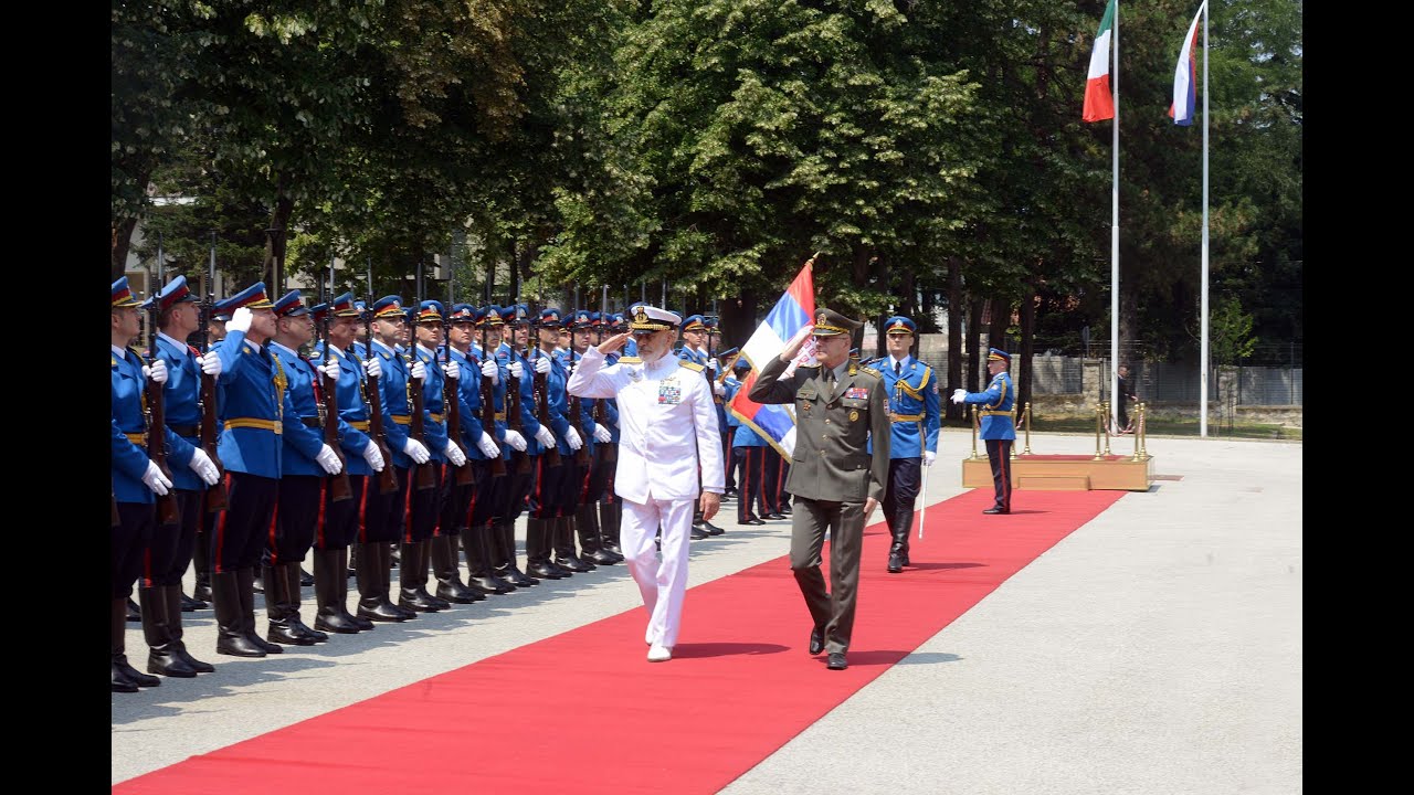 Poseta načelnika Generalštaba Oružanih snaga Italije Generalštabu ...