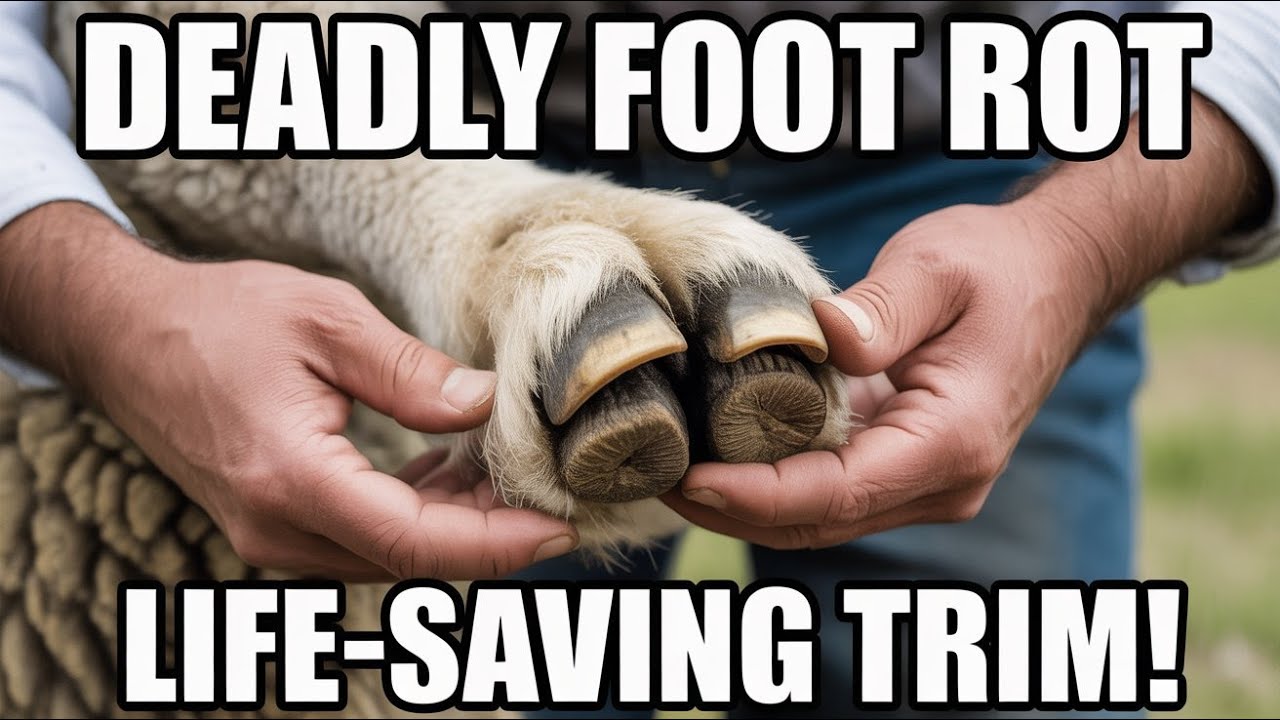 Sheep Hoof Trimming: Stop Foot Rot Before It KILLS Your Flock! - YouTube