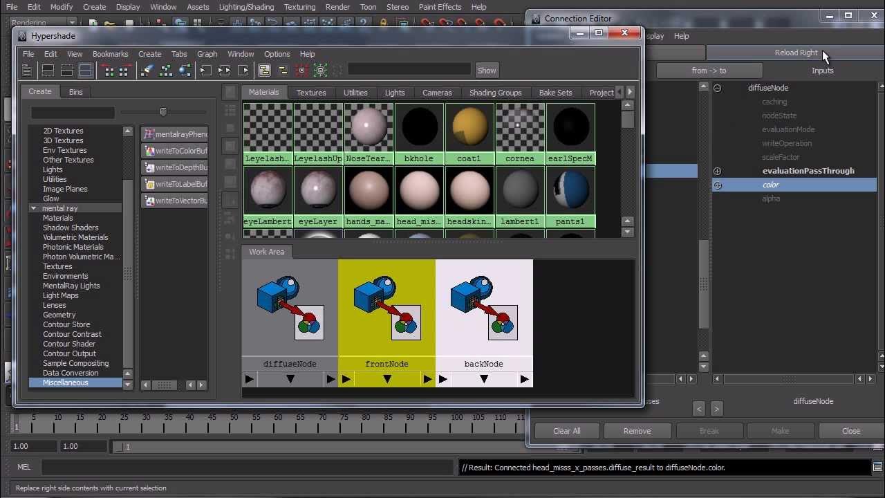 Maya Mental Ray Tutorial - Break Subsurface Scattering into Render Passes - YouTube