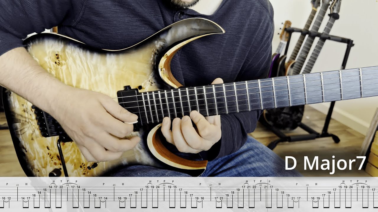 Easy D Major Guitar Sweeps - YouTube