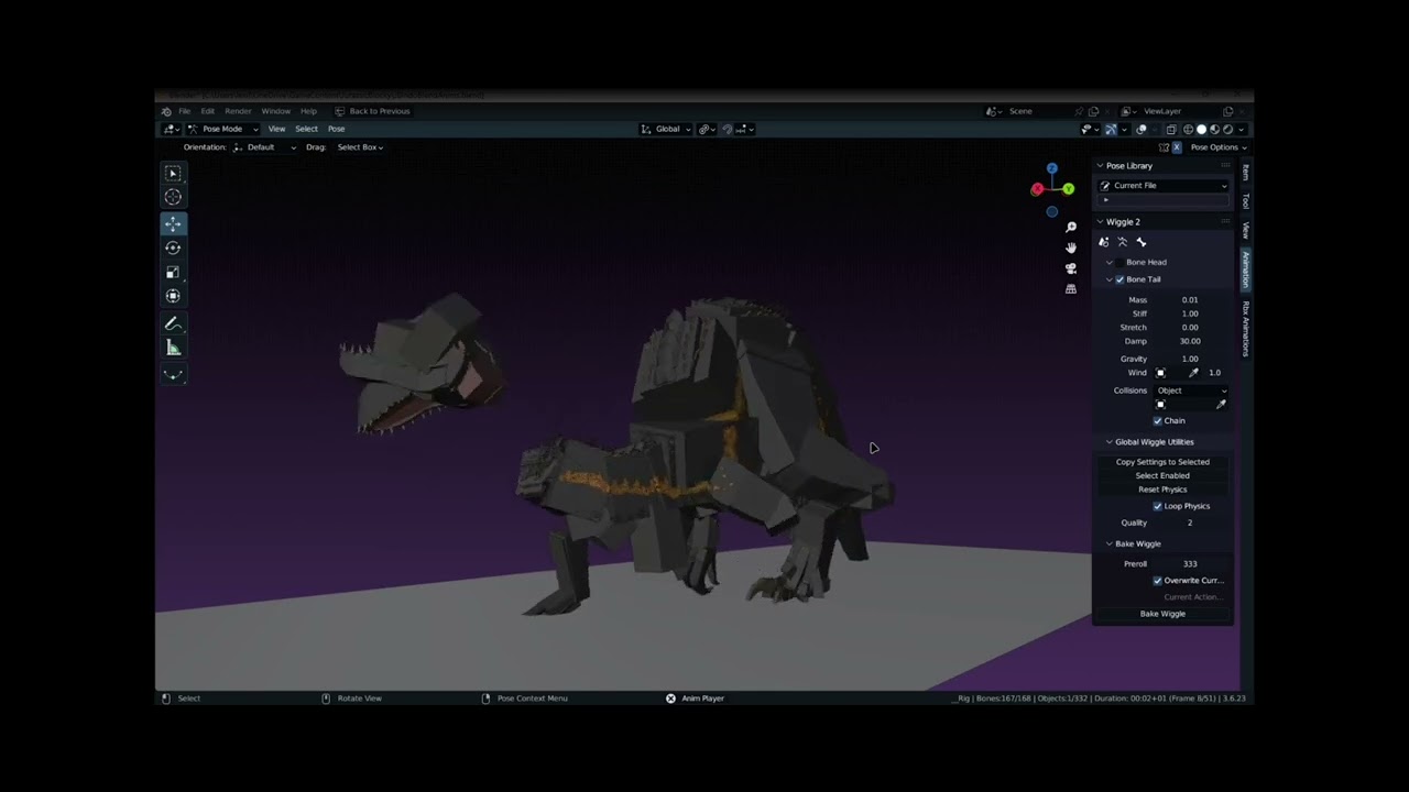 Jurassic blocky very unfinished indoraptor🥀 - YouTube