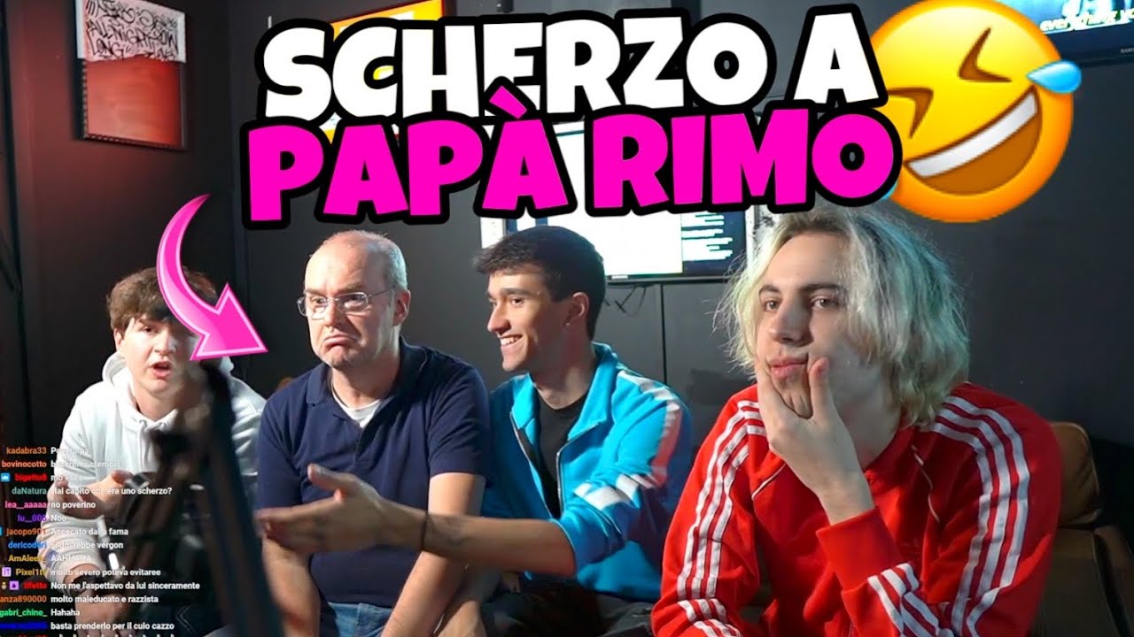15 MINUTI DI PRANK CONTINUO A PAPÀ RIMO!!😂🎪 *si è arrabbiato* - YouTube