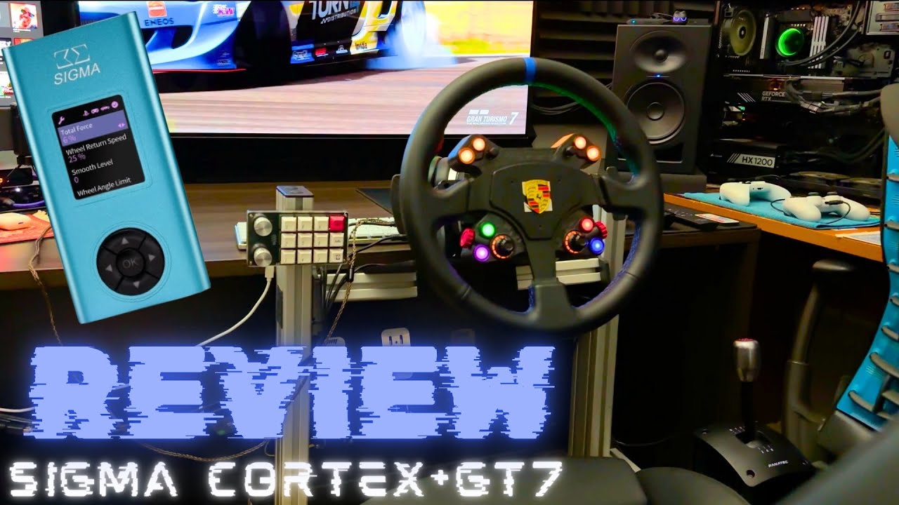 SIMAGIC Alpha on PS5! Sigma Cortex Adapter Review - YouTube