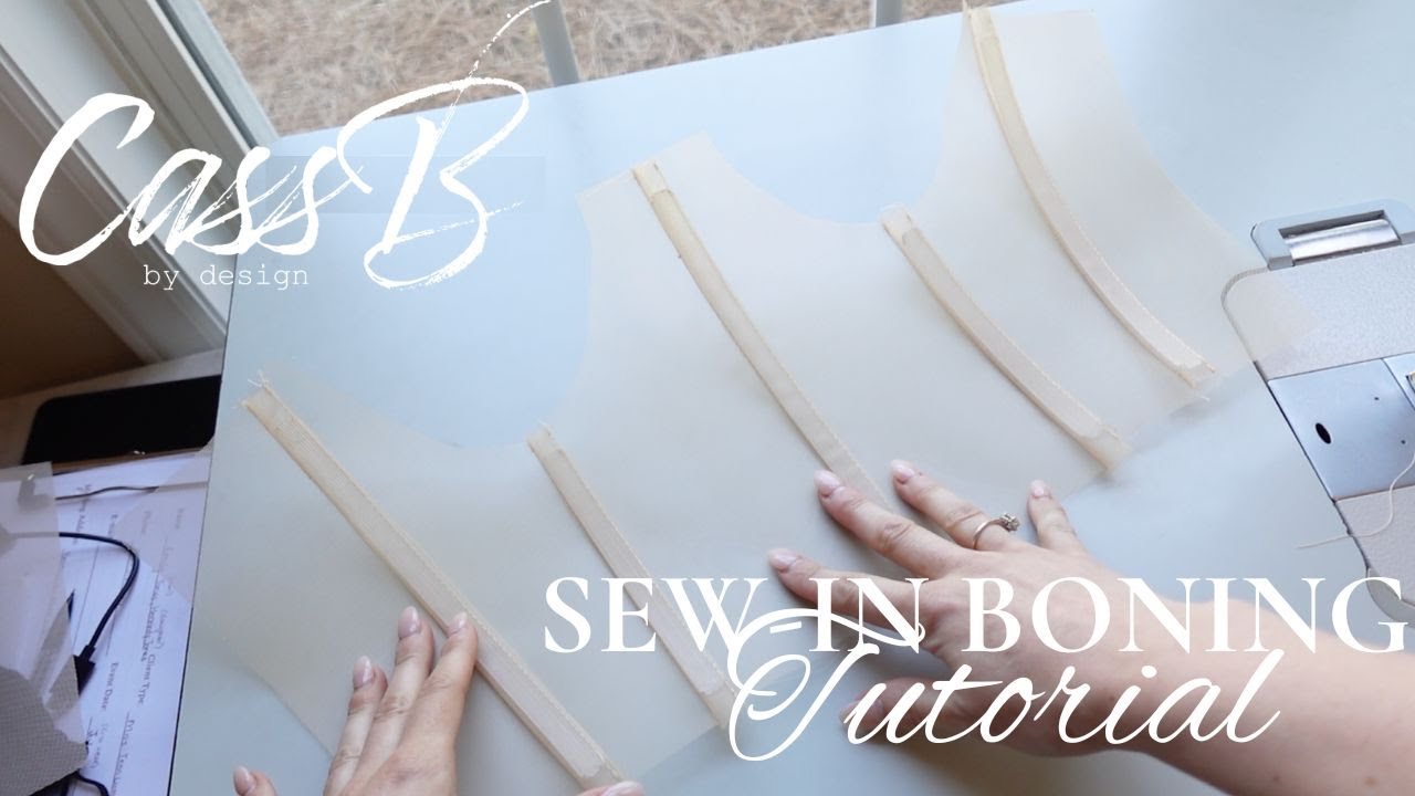 Sew-in Boning Tutorial - YouTube