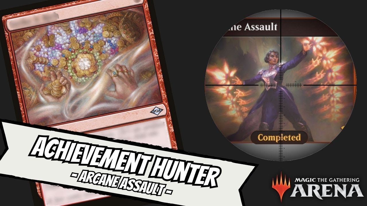 Achievement Hunter: Arcane Assault | Magic the Gathering Arena - YouTube