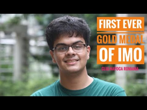 IMO Gold Medal for Bangladesh | The First Ever gold Medal by Ahmed ...