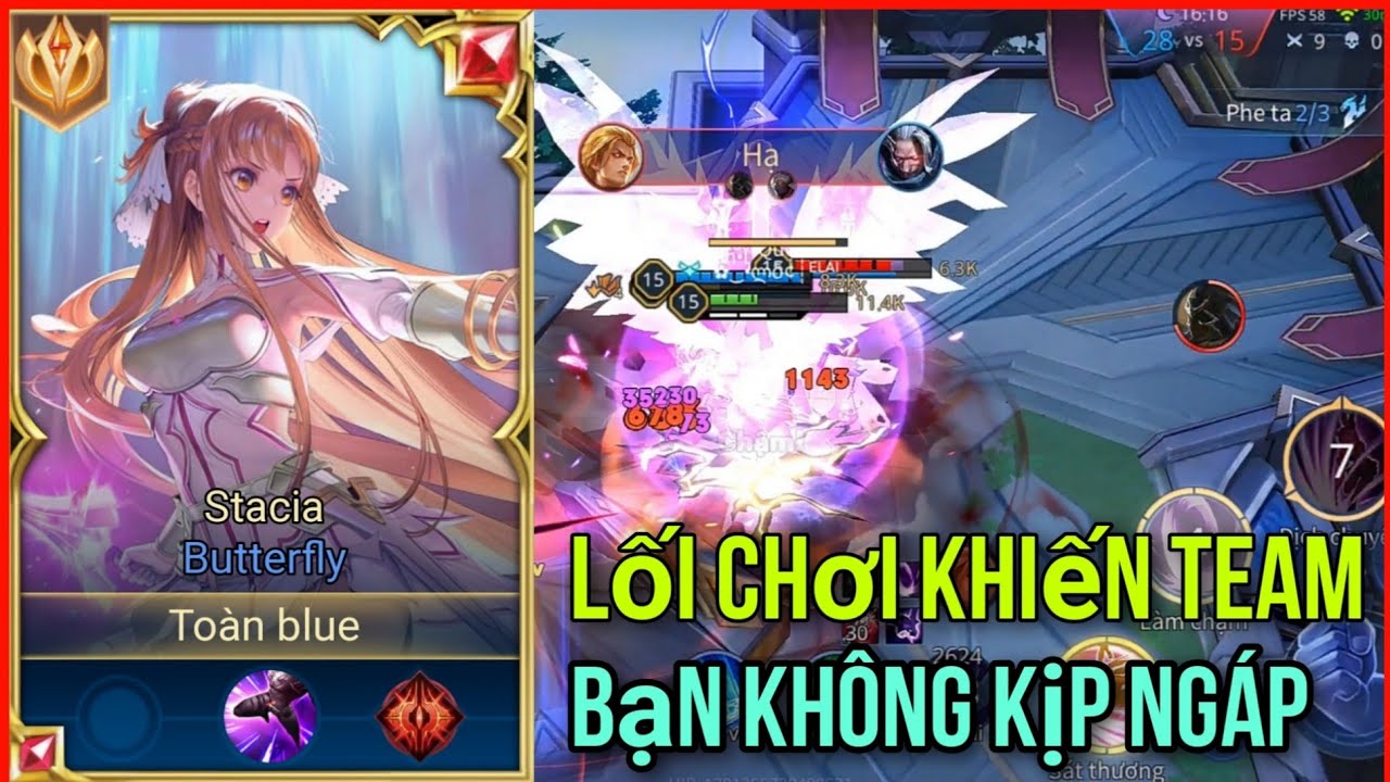 TOP 1 Butterfly | 1 lối chơi cực kỳ chắc chắn khiến team bạn không thể ...