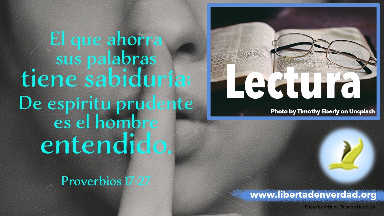 Lectura de Proverbios 17 y Meditación sobre Proverbios 17:27 - YouTube
