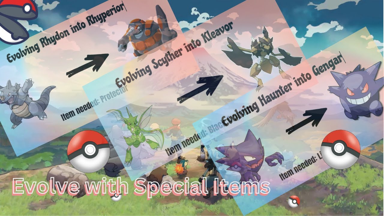 How to - evolve Rhydon, Scyther and Haunter in Pokémon Legends: Arceus ...