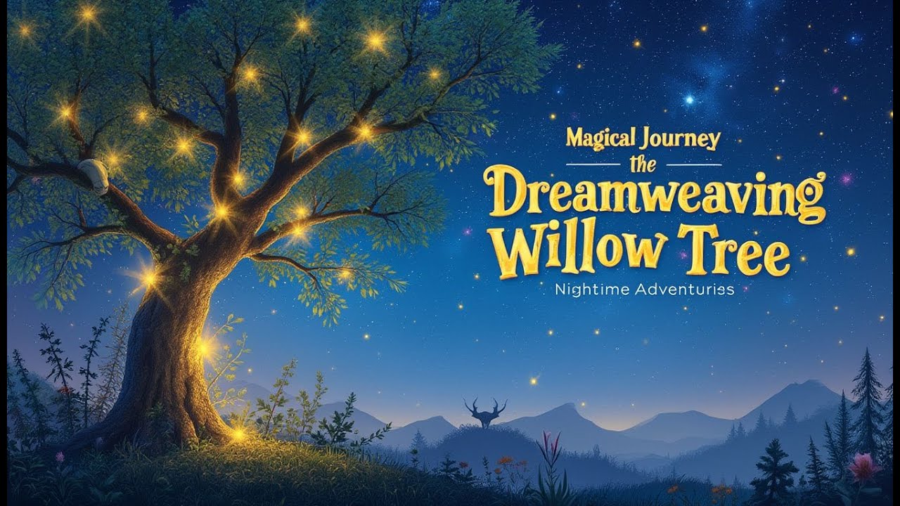 Magical Journey: The Dreamweaving Willow Tree's Nighttime Adventures ...
