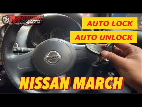 Fitur AUTO LOCK & AUTO UNLOCK Nissan March - YouTube