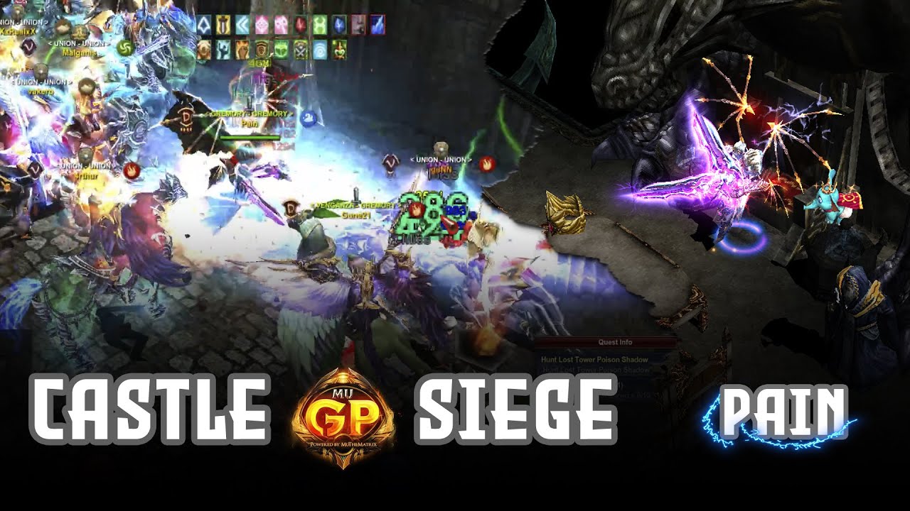 CASTLE SIEGE MU GP 22/08 ⚔️ - YouTube