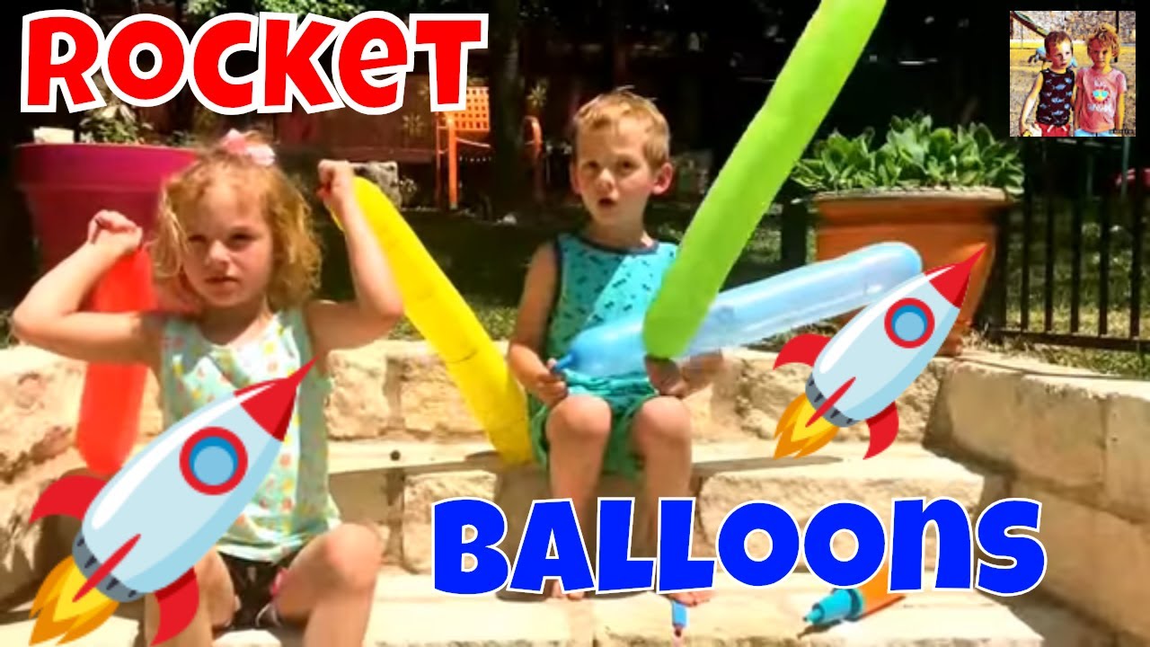 Rocket Balloons - YouTube