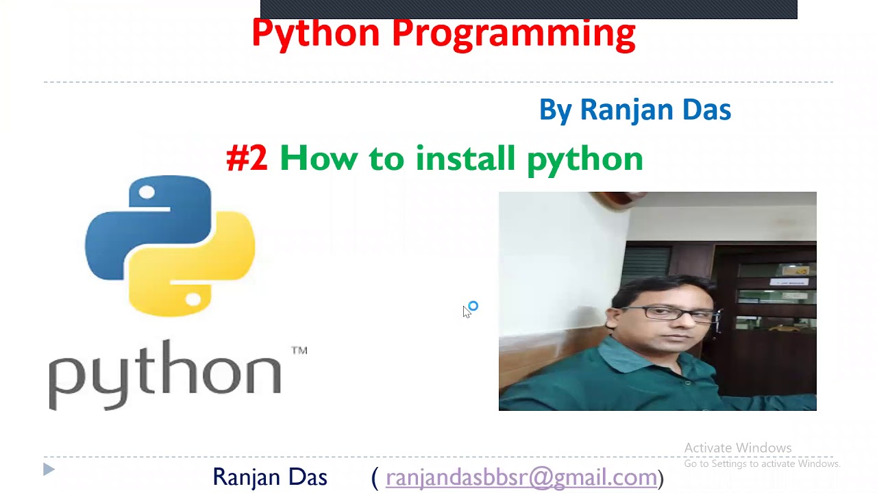 2 How To Install Python Python Tutorial For Beginners Youtube 9908