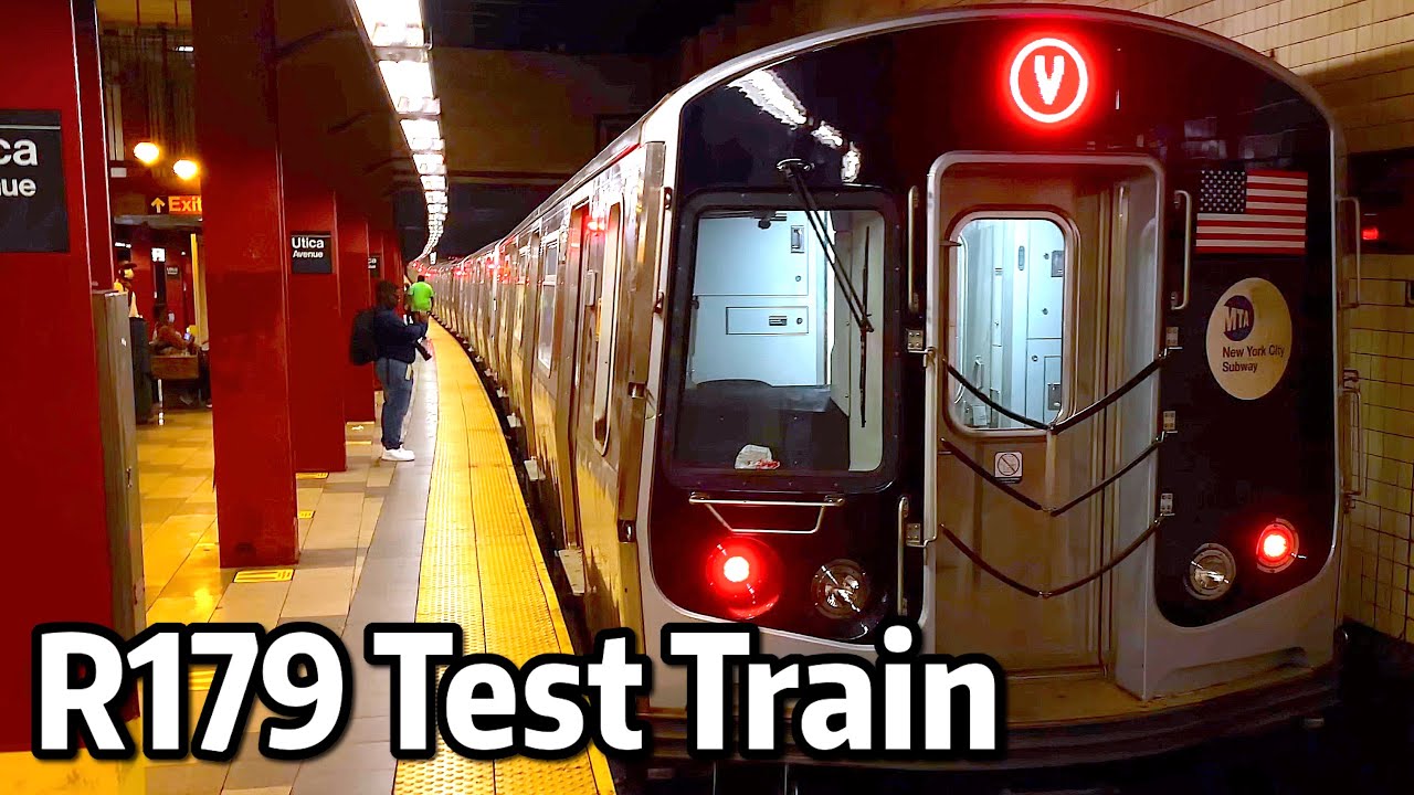 ⁴ᴷ⁶⁰ R179s Undergoing Signage and Door Testing - YouTube