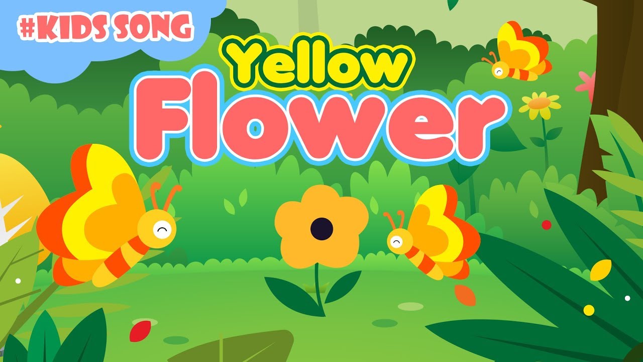 Color Song l What color is the flower? l Nursery Rhymes & Kids Song ...