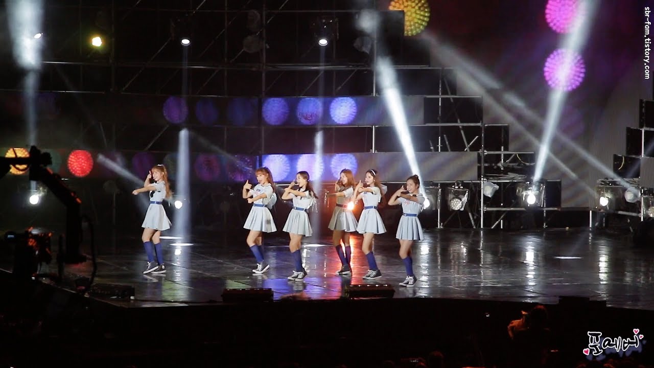 170722 에이프릴(April)-MAYDAY [보령머드축제] 직캠 by 포에버 - YouTube