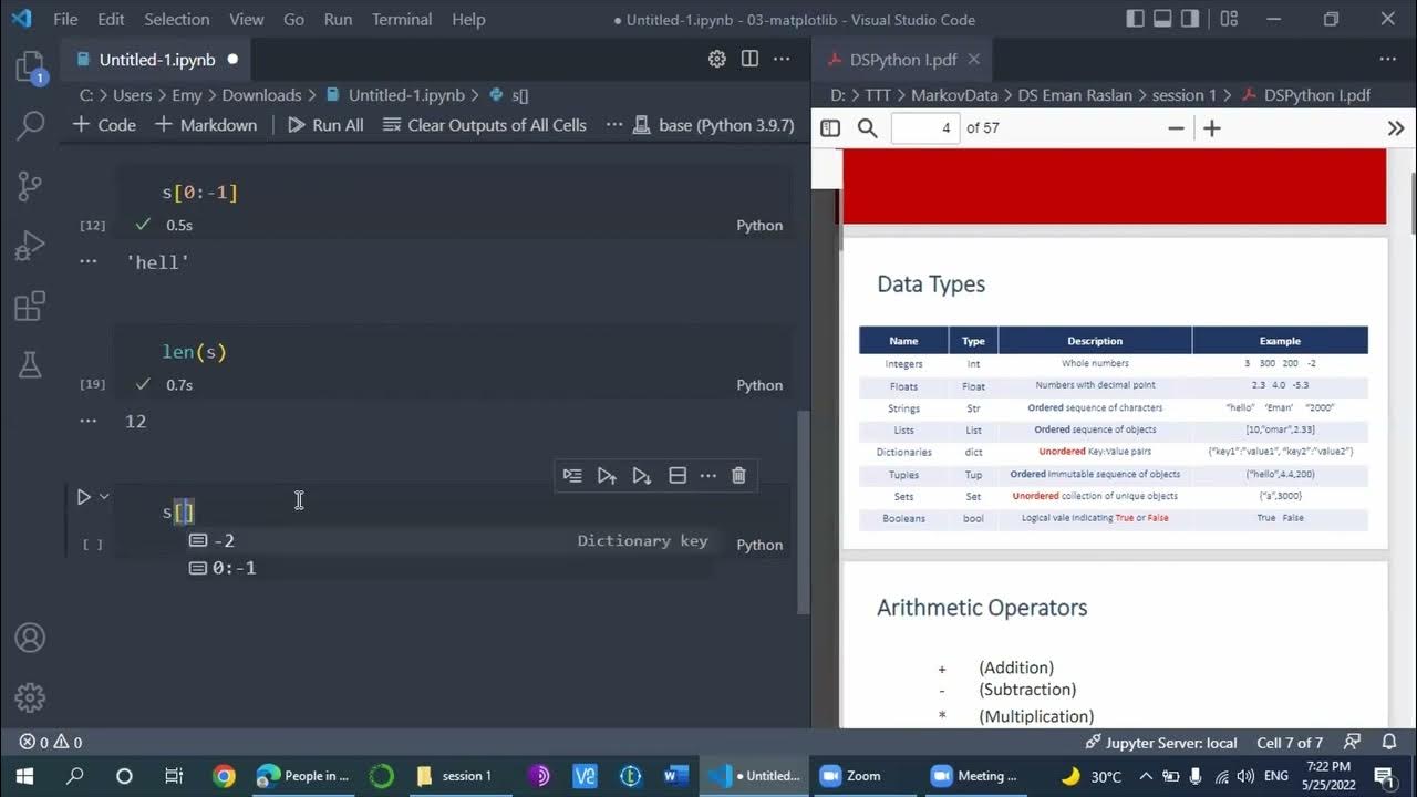 Python for Data Science Part 1 - YouTube