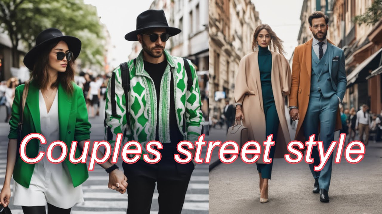 Couples STREET STYLE. How people get dressed? - YouTube