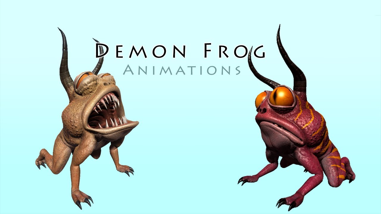 Demon Frog Animation Demo 2023 - YouTube