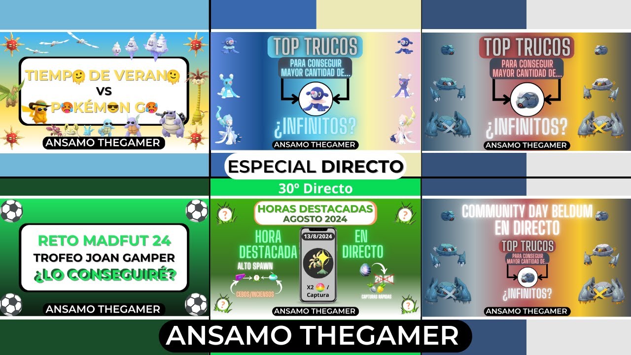 RETO Joan Gamper Madfut24, 2024. Community Day X2. 30º Directo. Ansamo ...