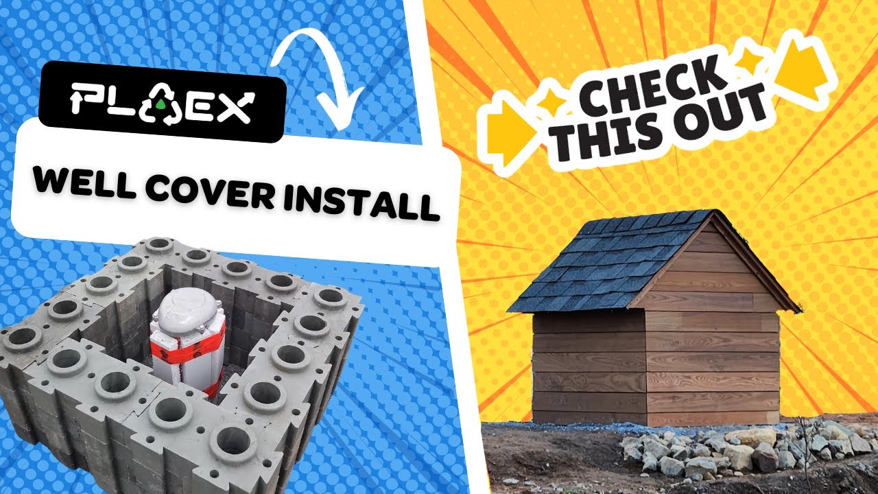 Well Cover Install with PLAEX Bricks 🧱 - YouTube
