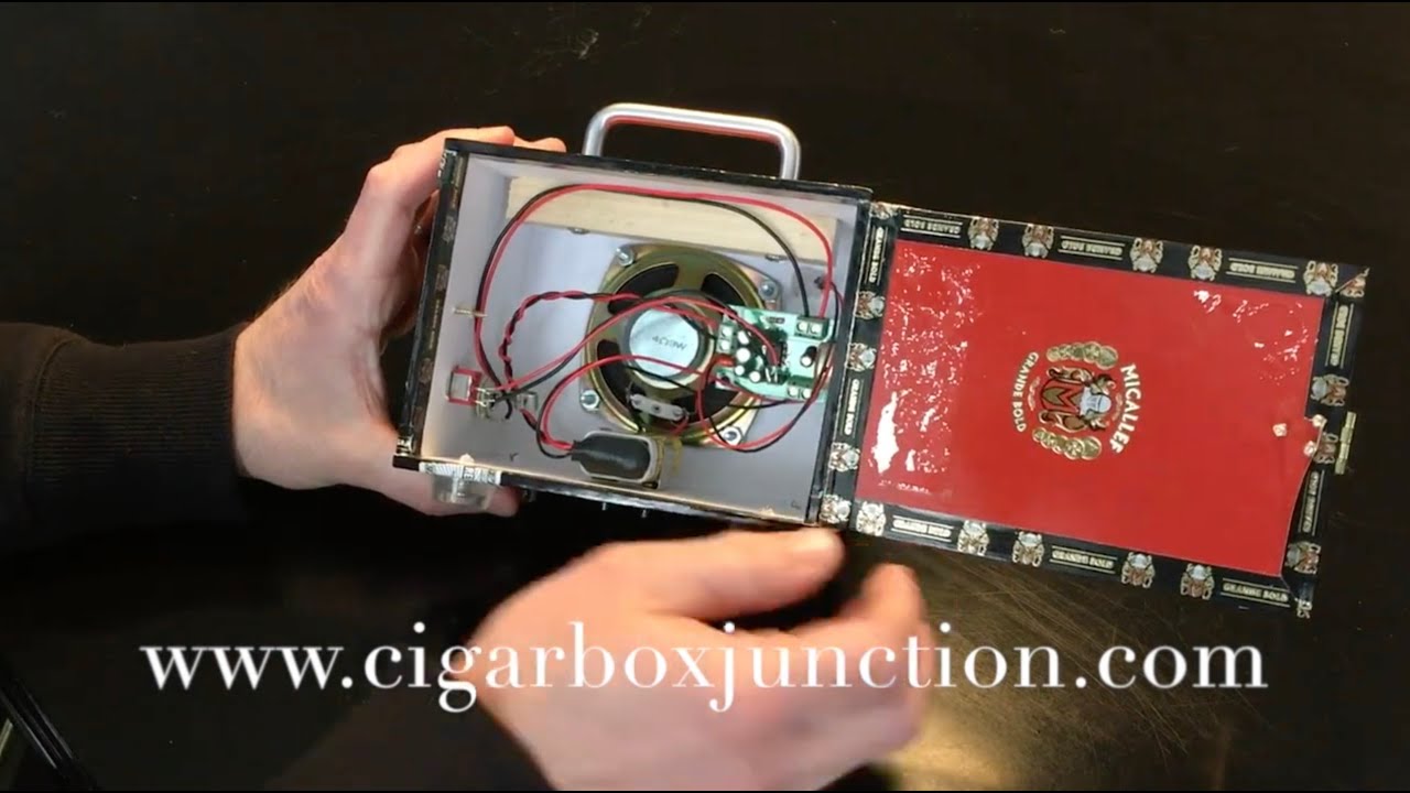 DIY Cigar Box Amp #1 - YouTube