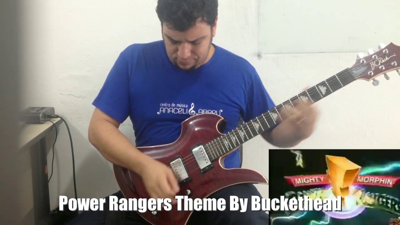 Power rangers Theme - Guitar Cover - YouTube