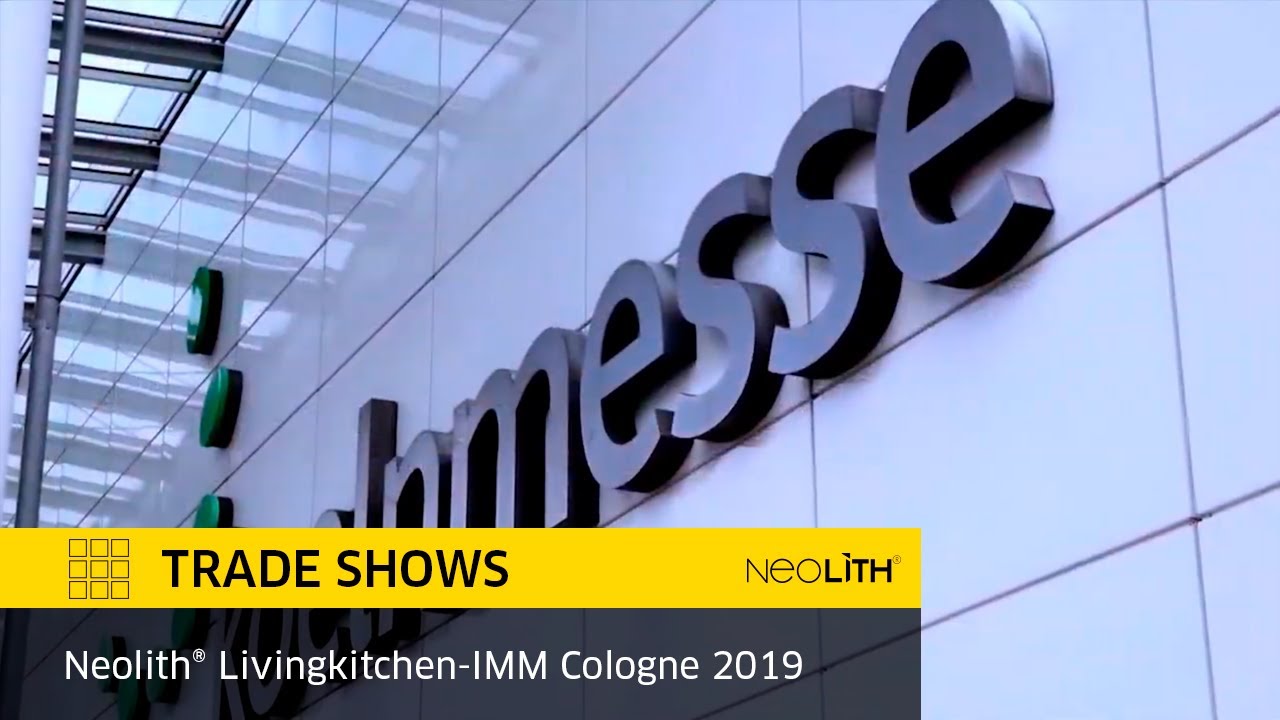 Neolith® at IMM-living Kitchen Cologne 2019 - YouTube