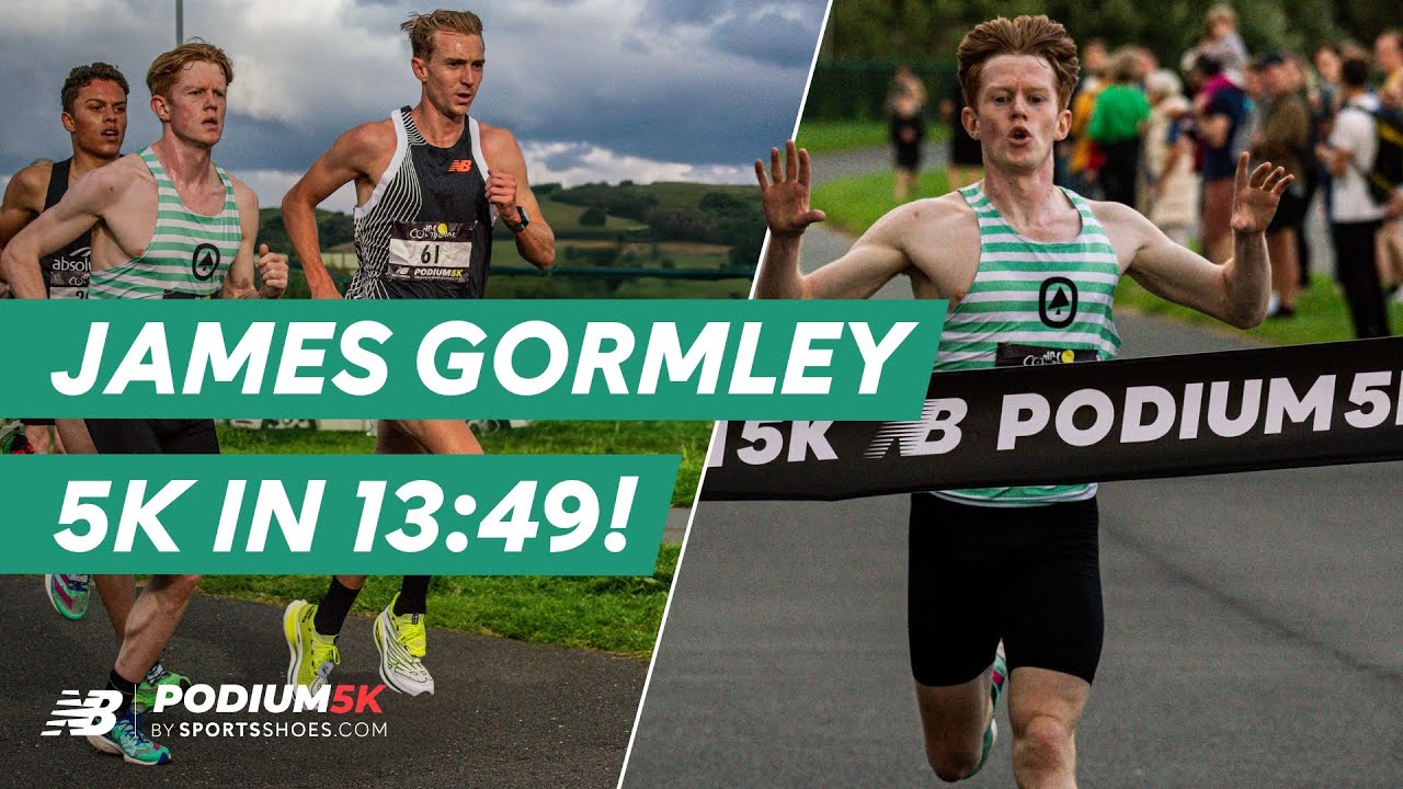 James Gormley Wins Podium 5K - 13:49! - YouTube