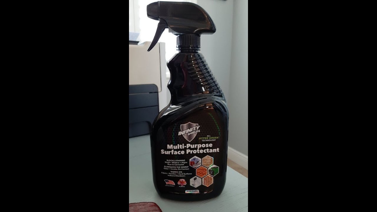 Infinity Shields Multi Purpose Surface Protectant - YouTube