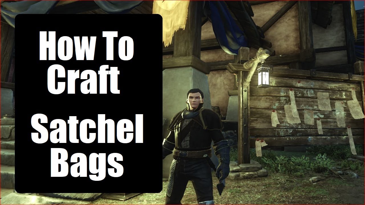 New World: How to Craft Satchels / Bags - A Detailed Step by Step Guide ...
