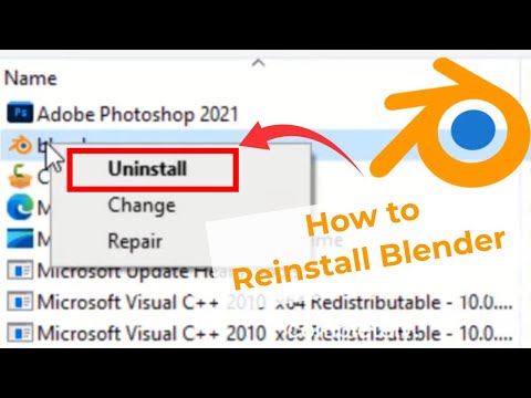 How to Reinstall Blender - YouTube