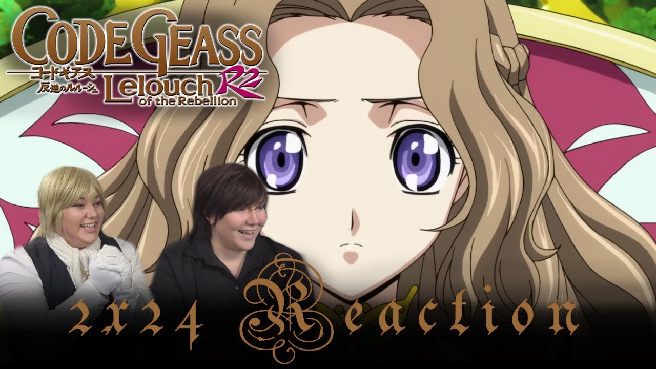 Code Geass 2X24 THE GRIP OF DAMOCLES reaction - YouTube