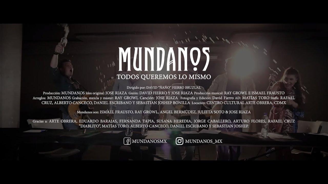Mundanos - Videoclip Oficial - YouTube