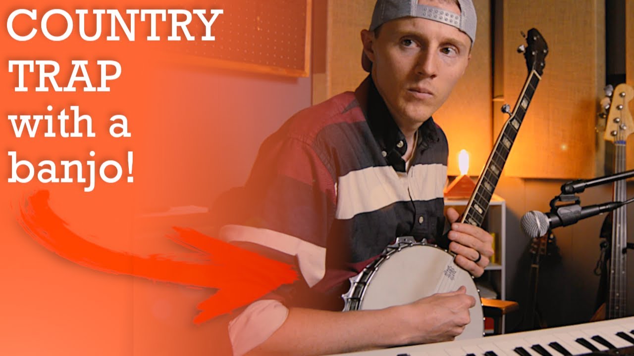 Making a Country Trap Beat with my Banjo. - YouTube
